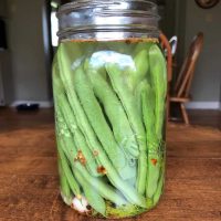Fermented Green Beans with Easy Fermenter Lids
